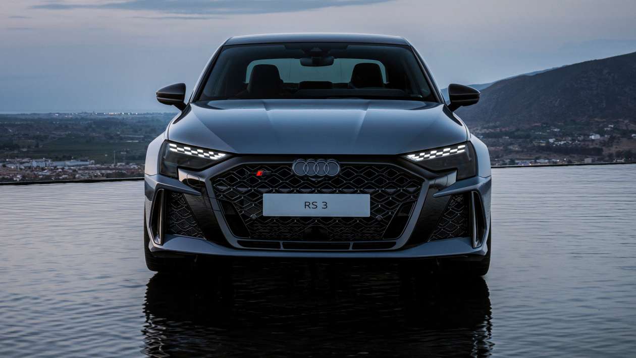 New Audi S3 gets RS3 lights and 130mph active steering, if you want it ...