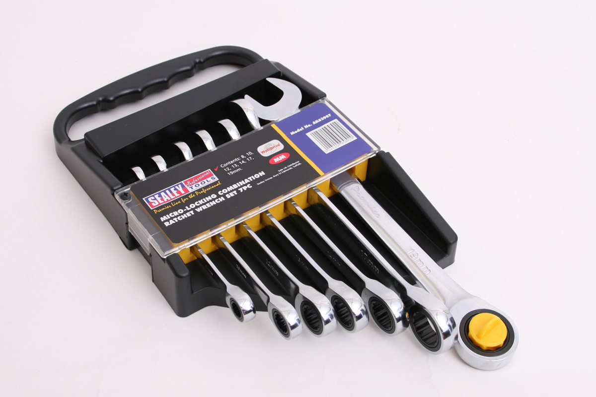 Sealey Micro-Locking Combination Ratchet Wrench Set | Auto Express