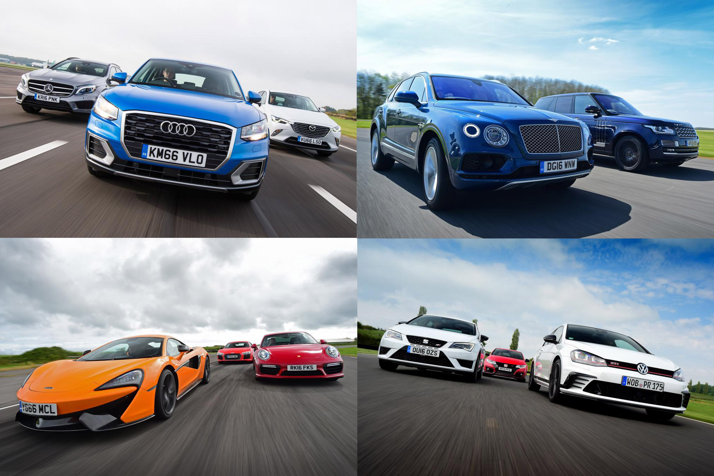Head-to-head: Best car group tests of 2016 | Auto Express