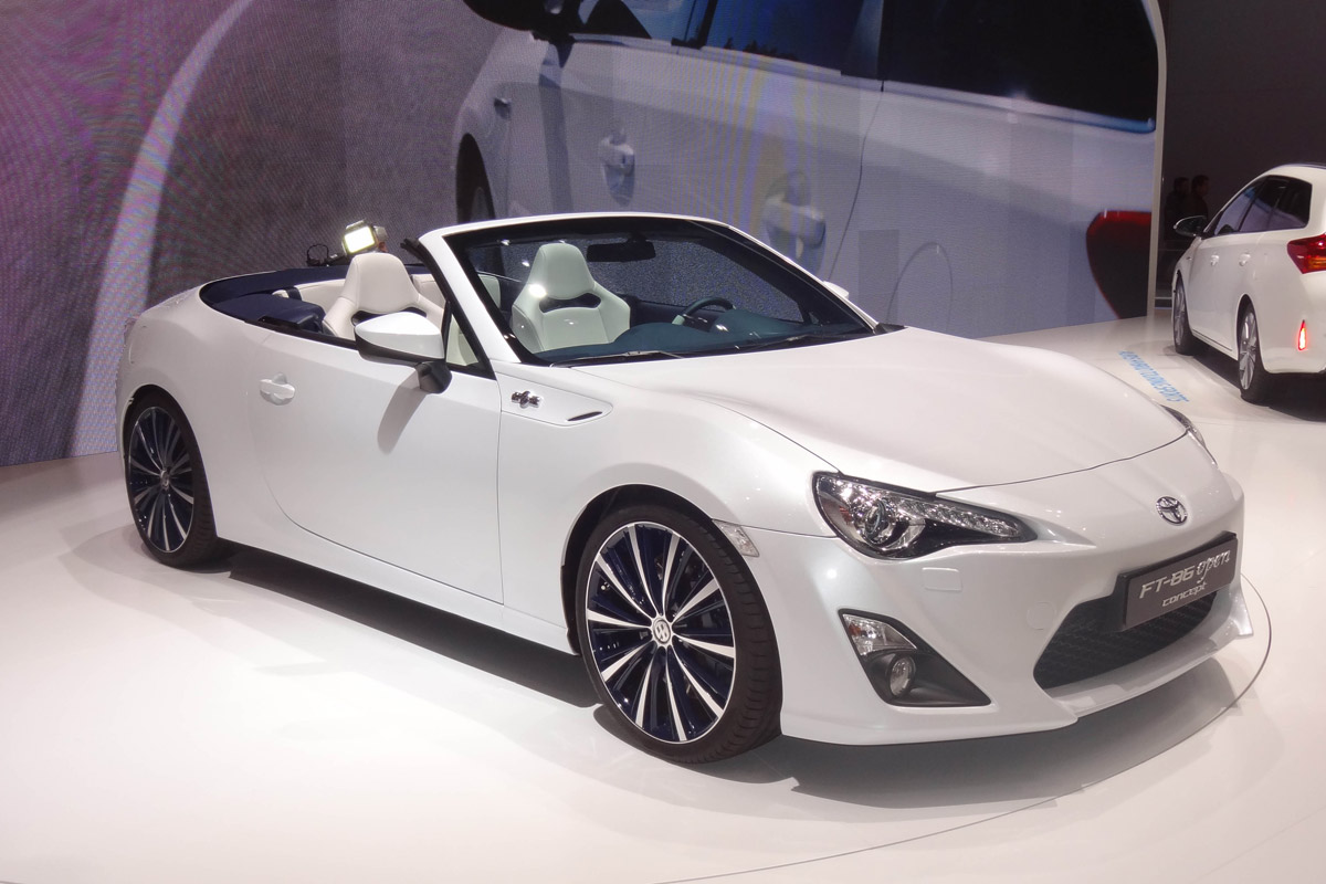 Toyota GT 86 convertible concept: Toyota FT-86 revealed | | Auto Express