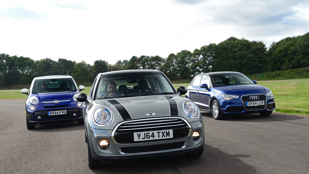 MINI Cooper D 5-door vs Fiat 500L & Audi A1 Sportback - pictures | Auto ...