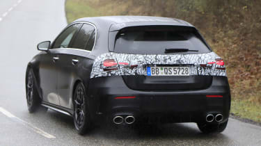 New Mercedes A-Class facelift spied in hot A 35 and A 45 S AMG guises ...
