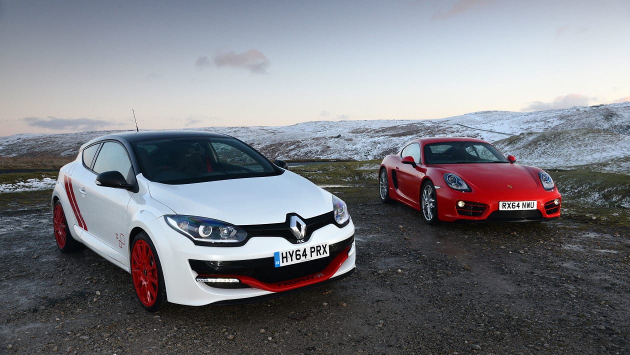 Renaultsport Megane 275 Trophy R vs Porsche Cayman - pictures | Auto ...