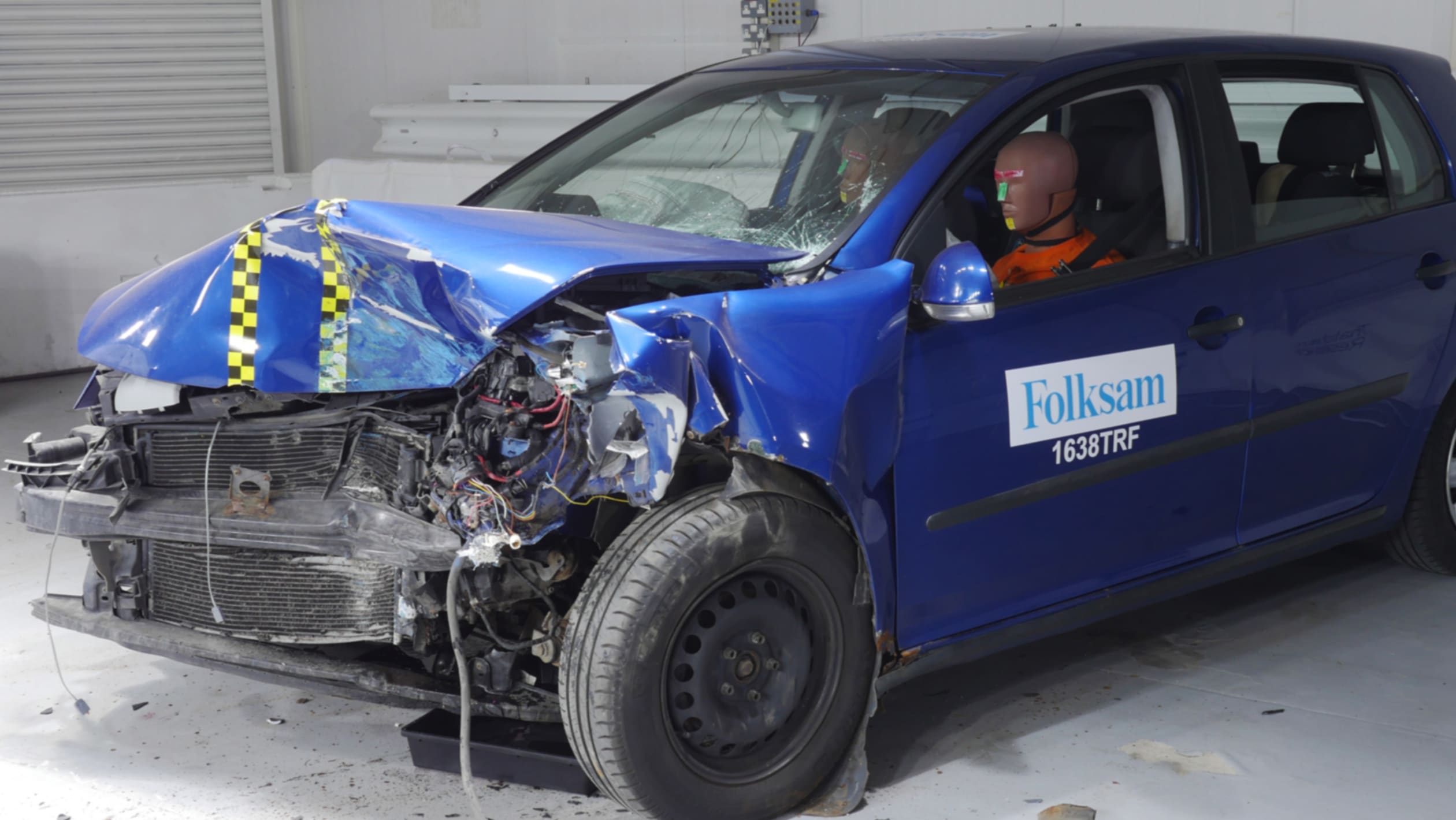 Rusty cars downgraded in NCAP-style crash test - pictures | Auto Express