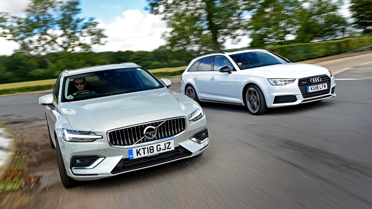 Volvo V60 vs Audi A4 Avant - pictures | Auto Express