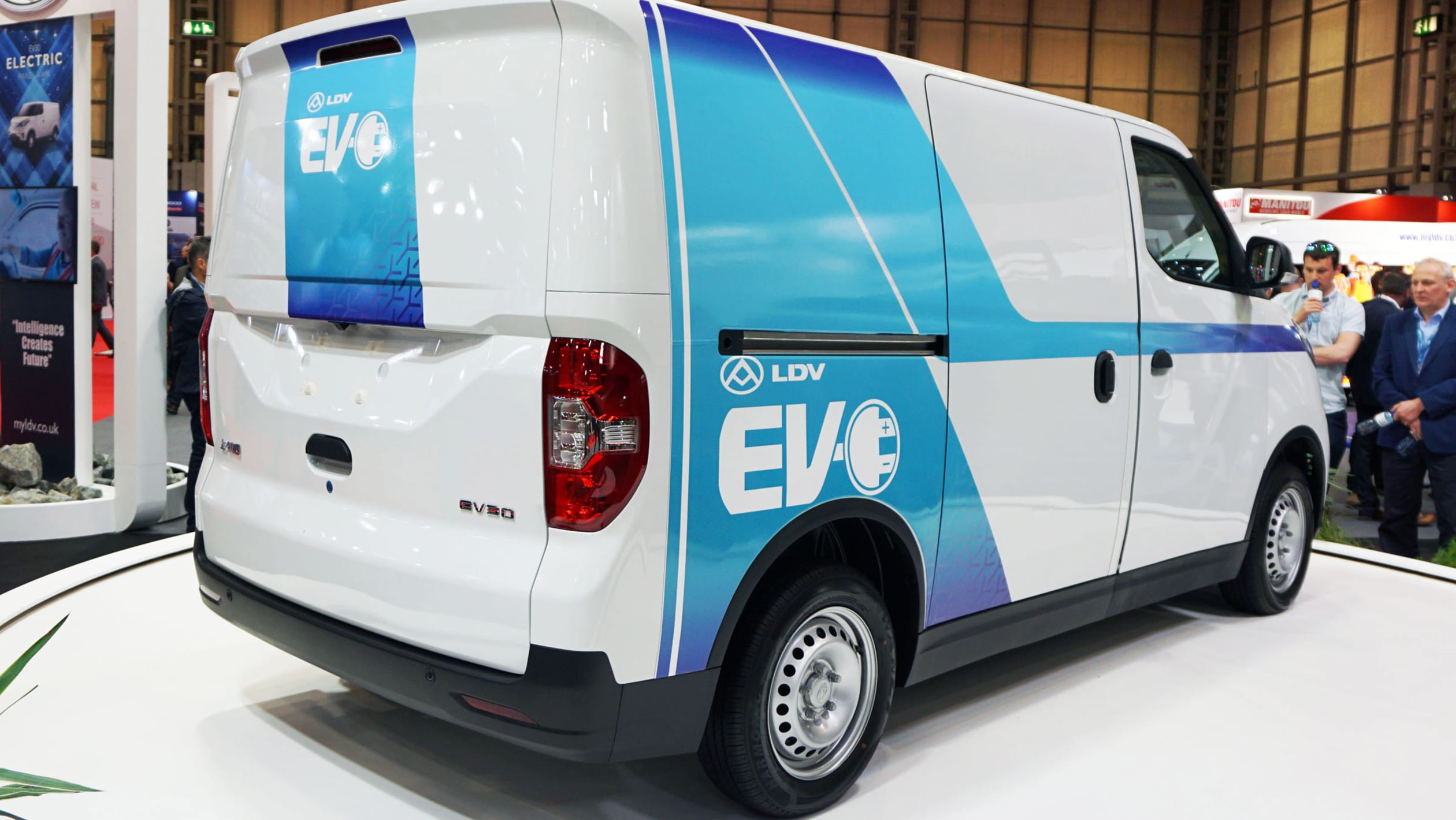 New LDV EV30 small electric van uncovered at CV Show - pictures | Auto ...