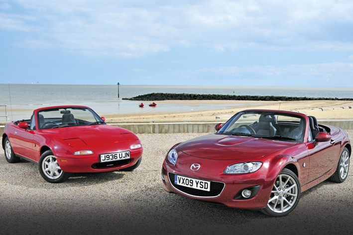 Mazda MX-5 old vs new | Auto Express