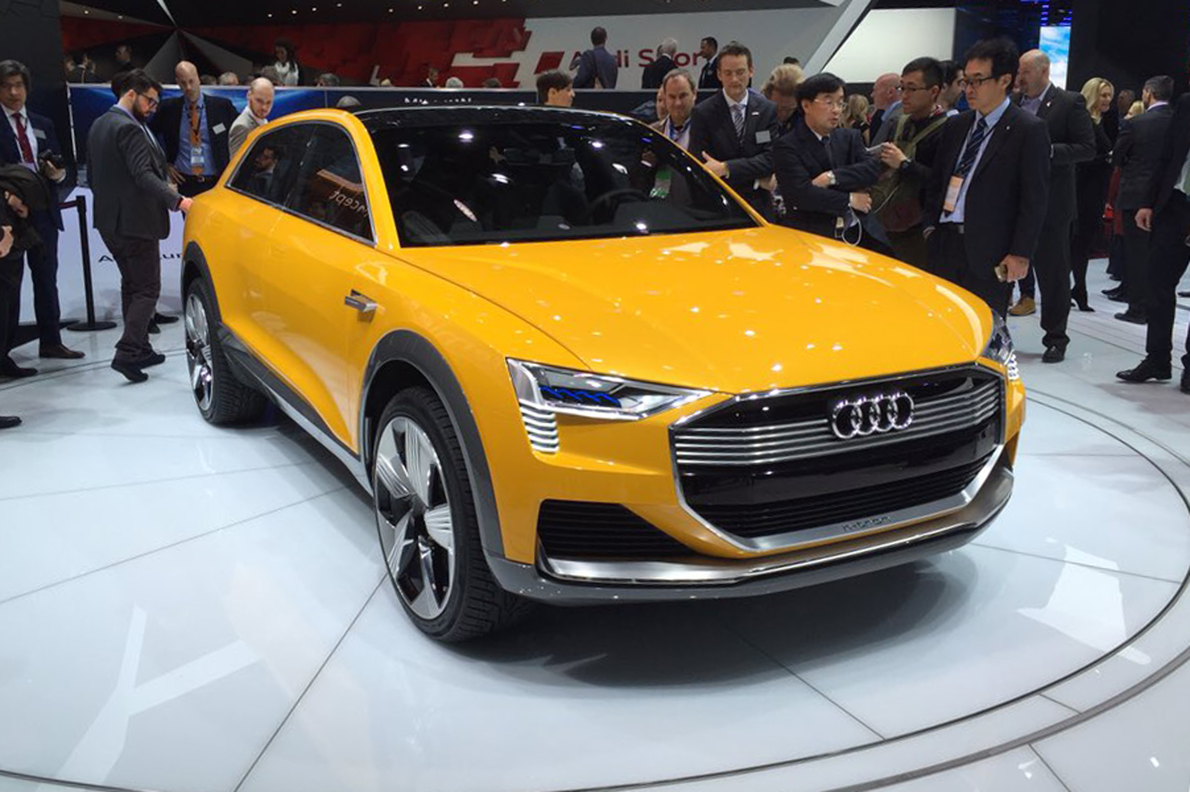 Hydrogen-powered Audi h-tron quattro concept revealed | Auto Express