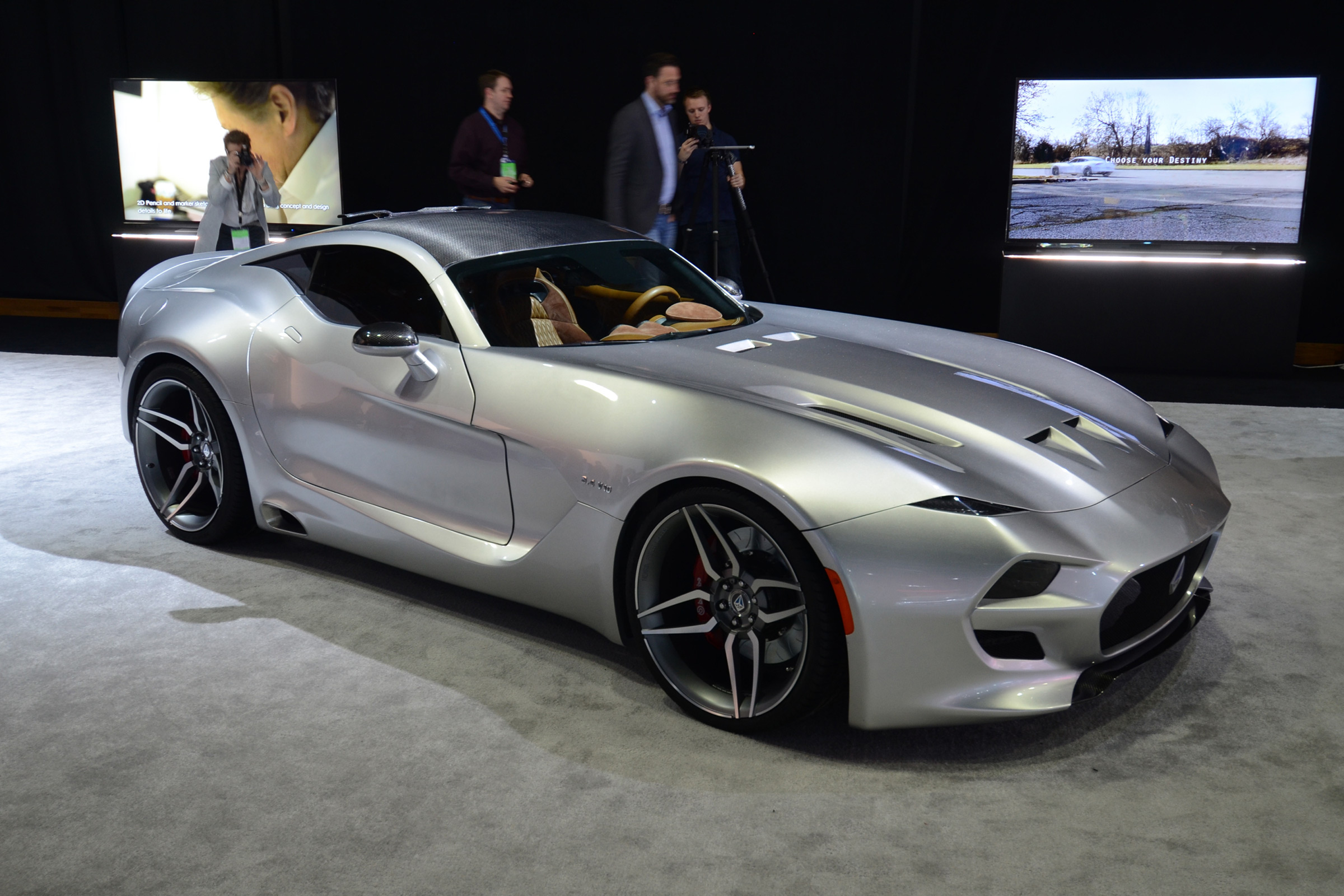 VLF Automotive Force 1 V10 rolls into Detroit 2016 | Auto Express