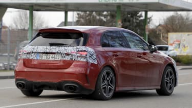 New Mercedes A-Class facelift spied in hot A 35 and A 45 S AMG guises ...